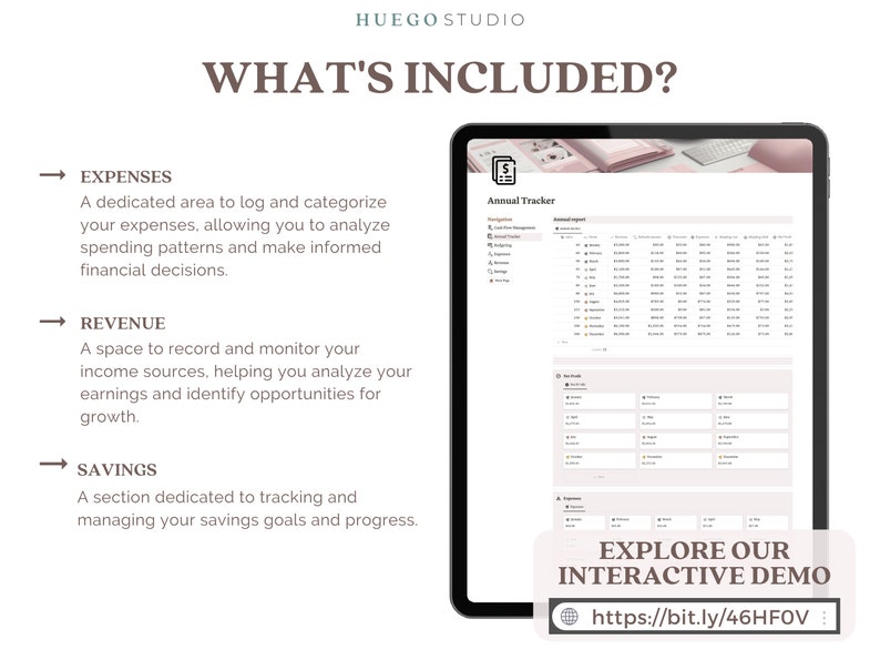 Notion Template Business Planner Digital Budget Finance - Etsy