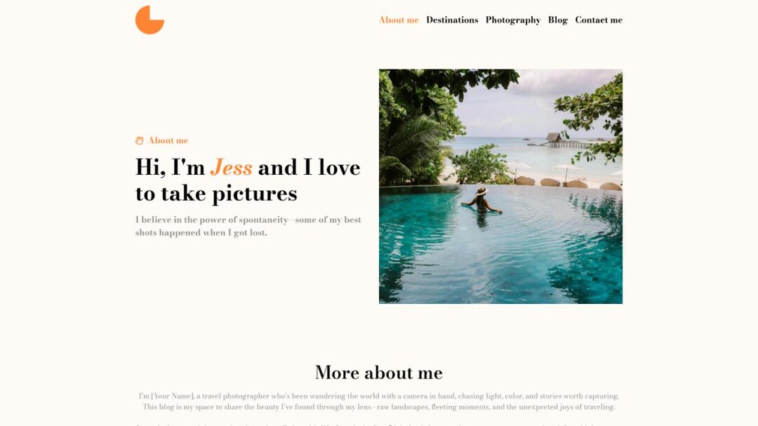 Travel Photography Blog Website Template for Wordpress | Start A Travel ...