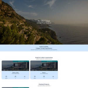 Responsive Real Estate Website Template | Elementor Pro & ACF, Property ...