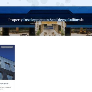 Responsive Real Estate Website Template | Elementor Pro & ACF, Property Developer Website, Ready ...