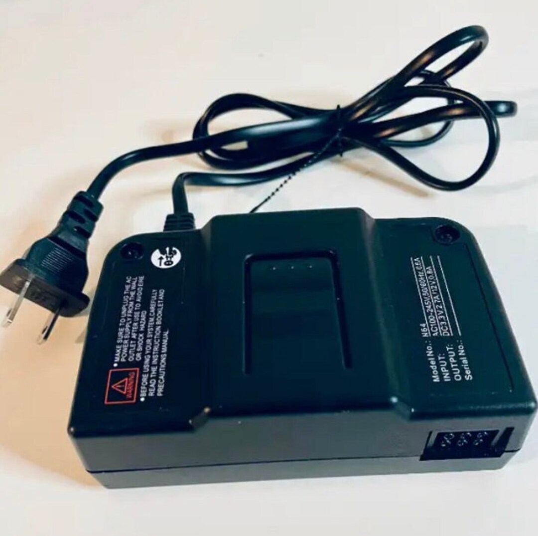 Nintendo Power Supply Cord - Etsy