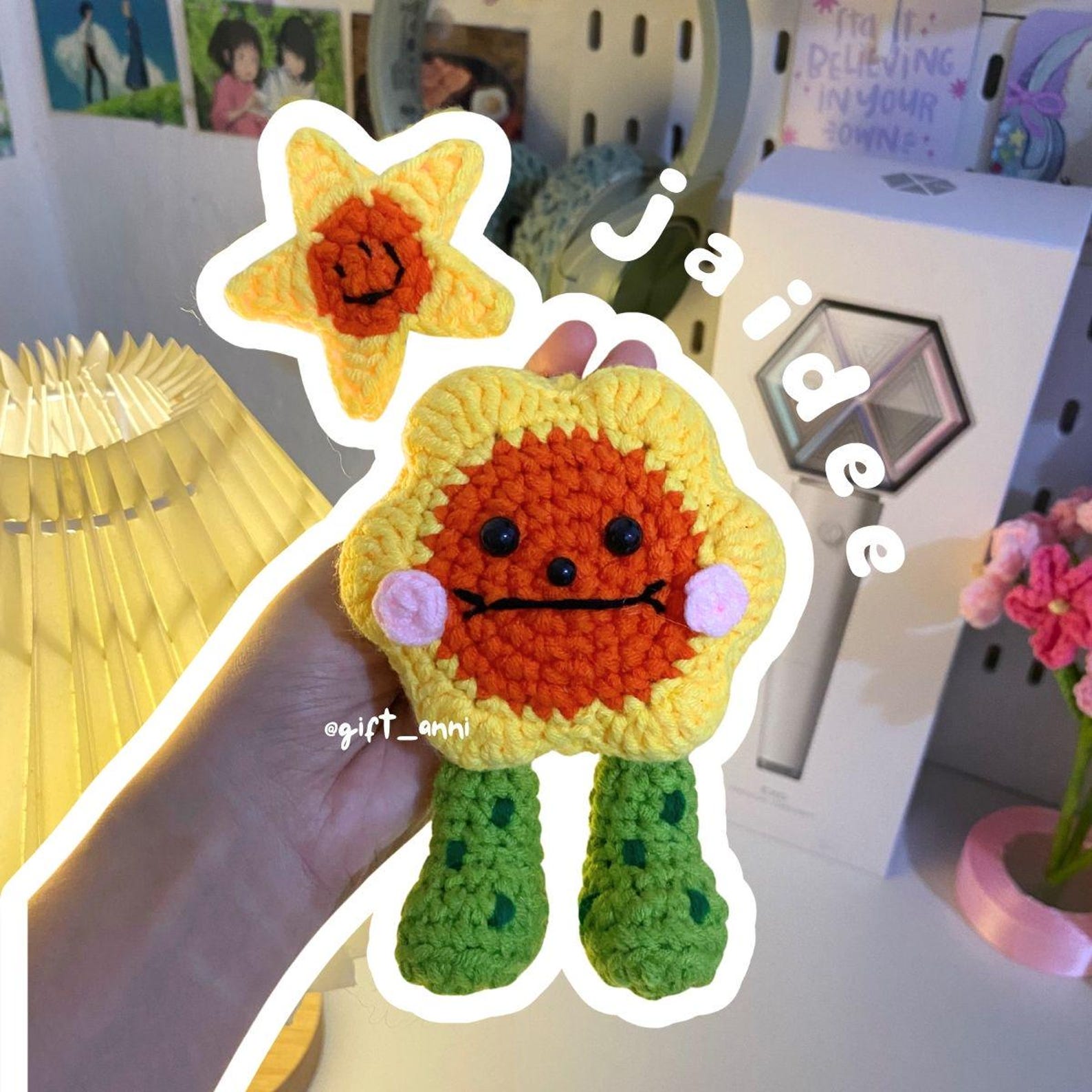 GMMTV Mascot Avocean Paody Ceri Keychain: Handmade GMM Crochet ...
