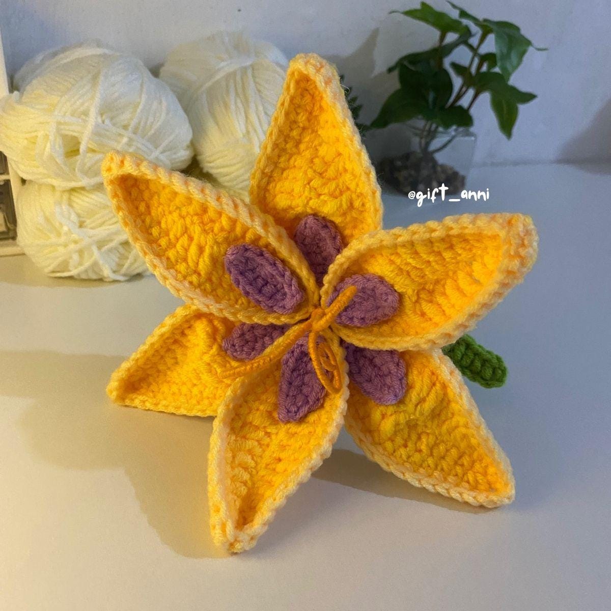 Rapunzel Sundrop Flower Crochet Pattern (PDF Download) - Amigurumi ...