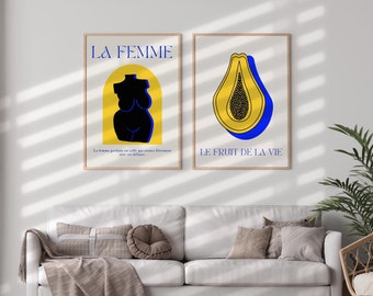 Digital Download Art Print, Minimalistic Light Feminist Poster, La ...