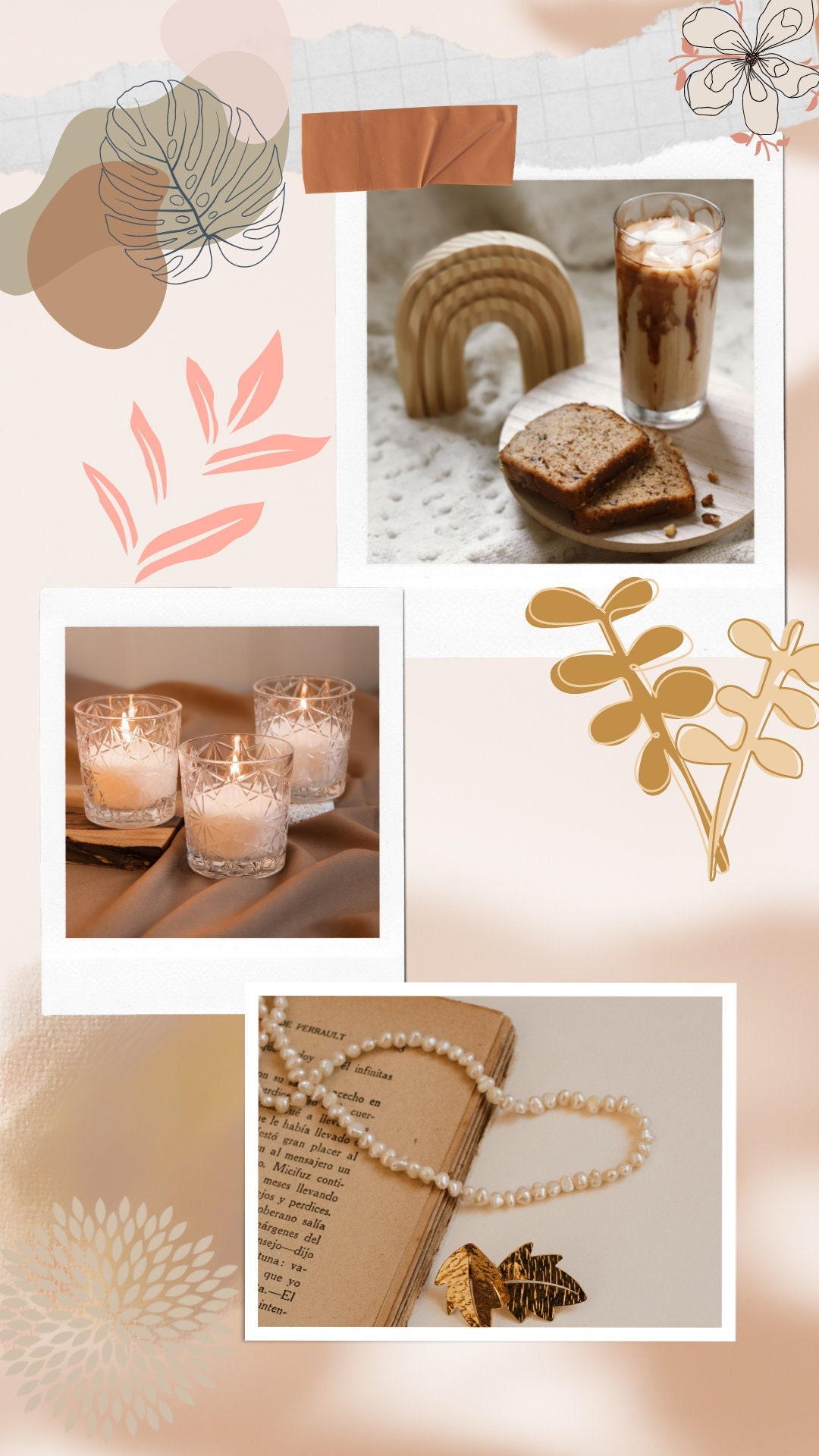 Beige Aesthetic Phone Wallpaper - Etsy