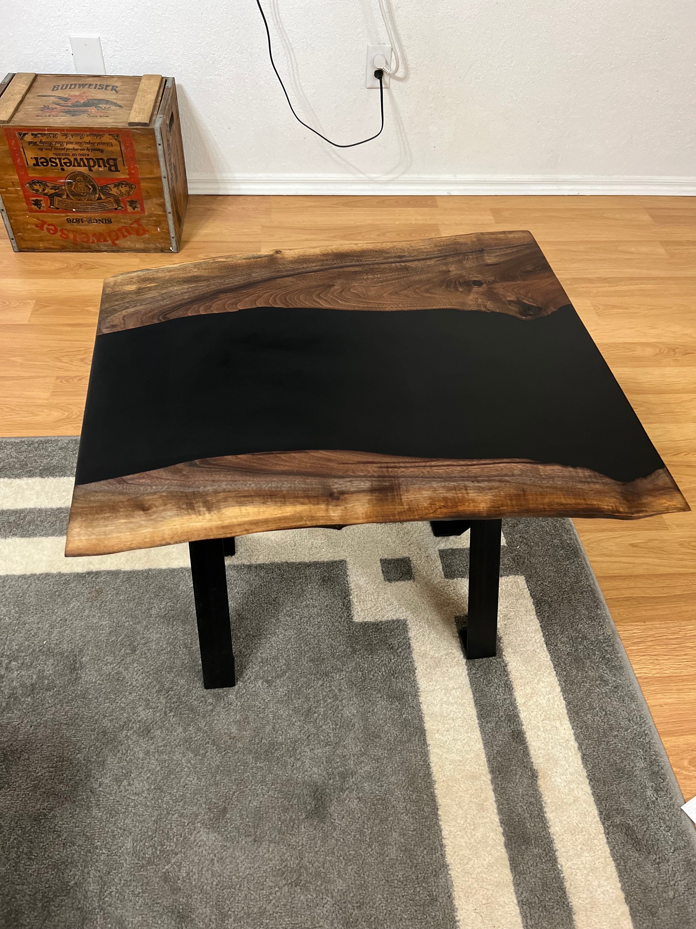 Custom Epoxy Table/live Edge Table/river Table/slab - Etsy