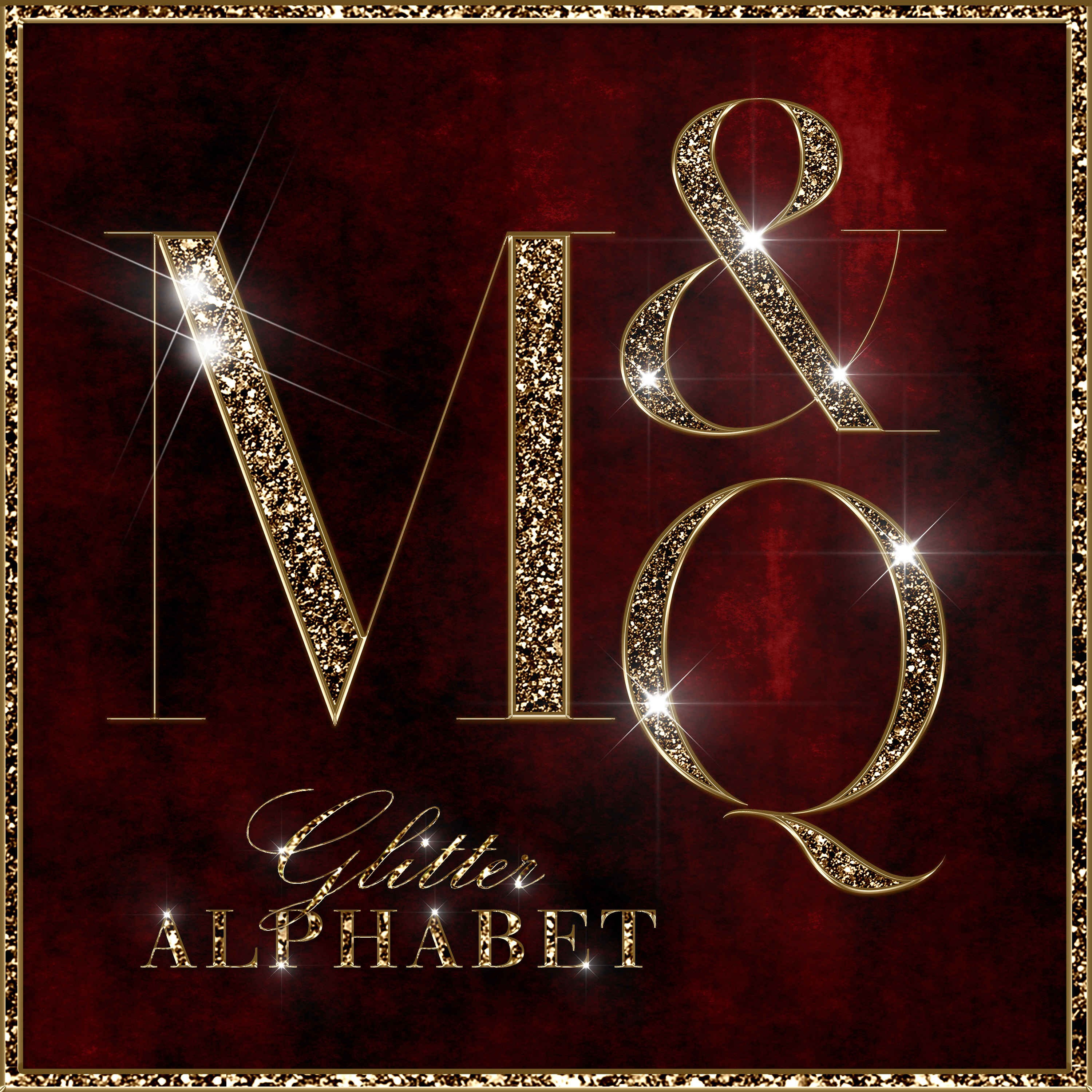 Gold Glitter Alphabet, Alphabet Clipart,metallic Letters,bling Letters ...