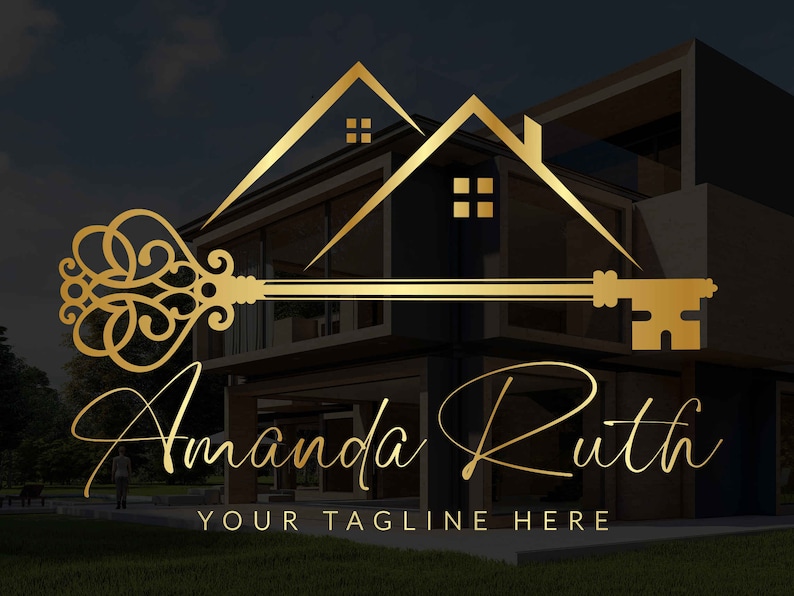 Premade Realtor Logo Design Premade Logo Design Real - Etsy