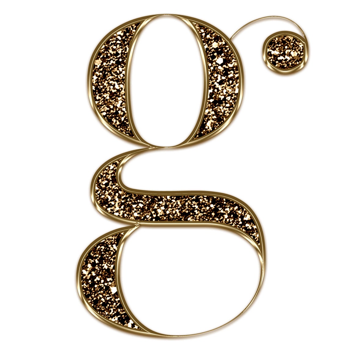 Gold Glitter Alphabet, Alphabet Clipart,metallic Letters,bling Letters ...