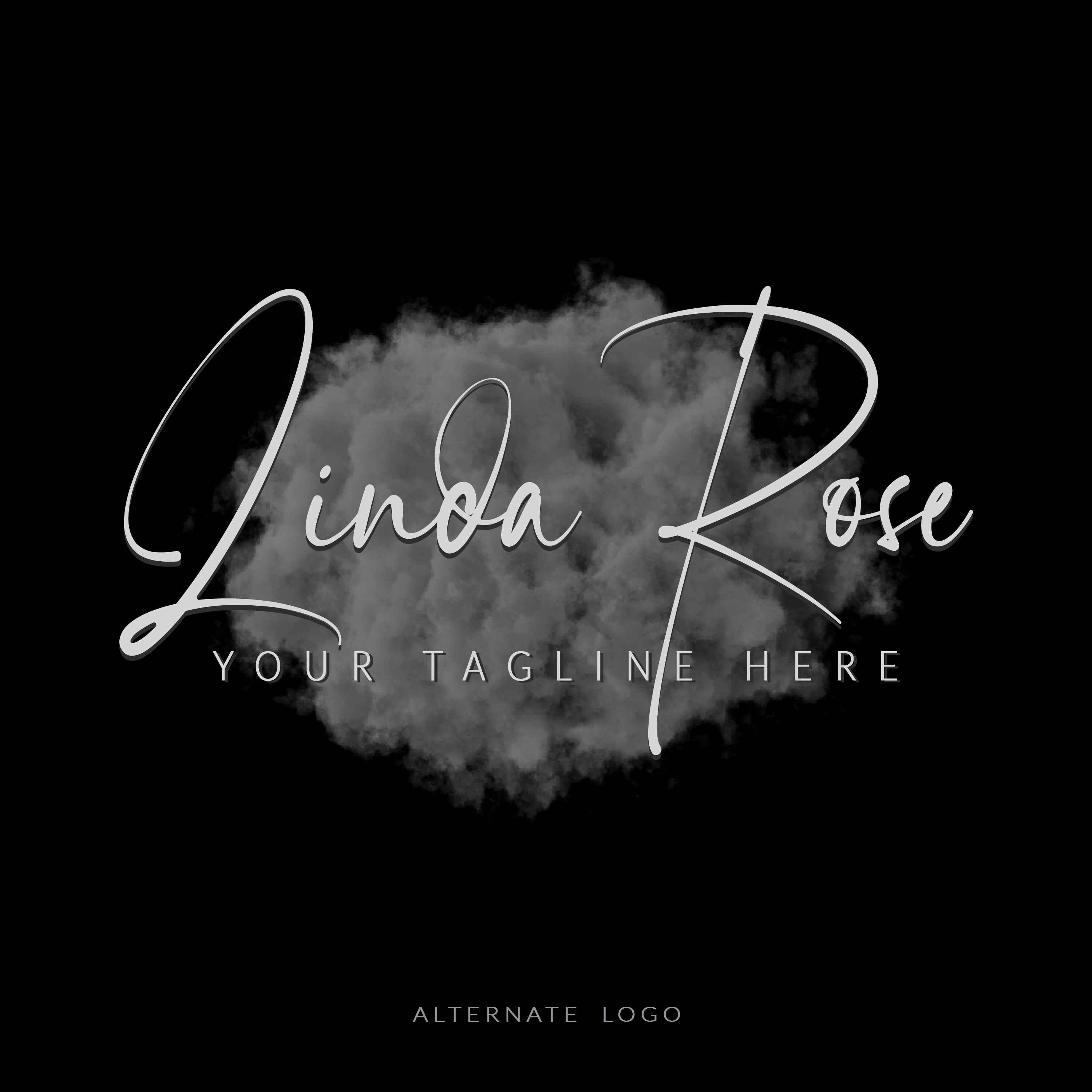 Beautiful Silver Glitter Sparkle Logo, Makeup Artist Logo, Beauty Logo ...