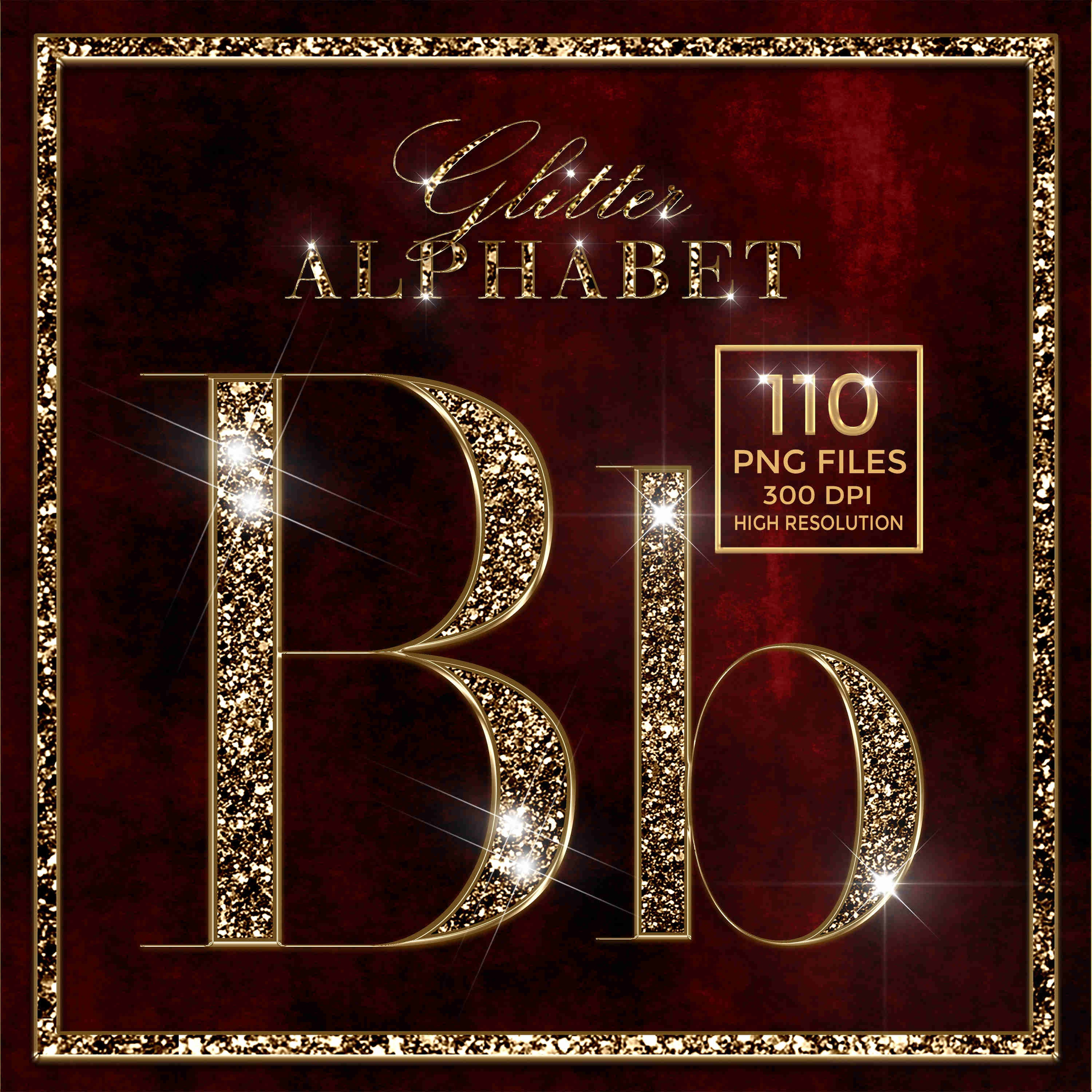 Gold Glitter Alphabet, Alphabet Clipart,metallic Letters,bling Letters ...