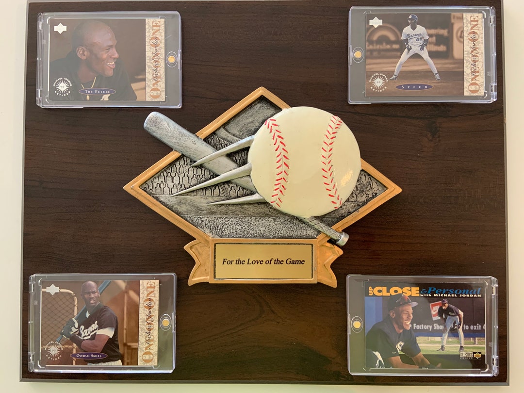 Michael Jordan Collection, Quality 12 by 15 Plaque With 3D Center ...