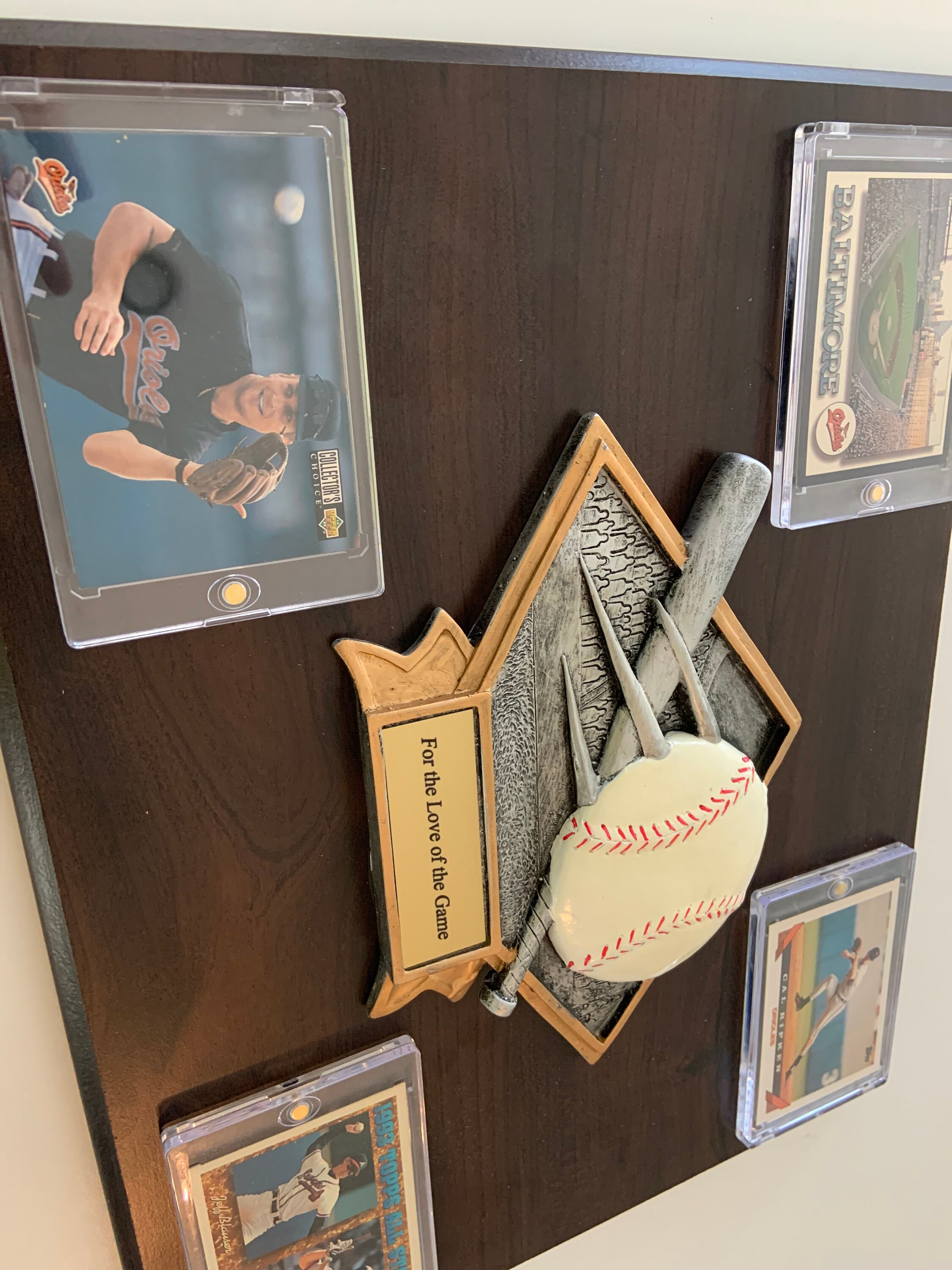 Cal Ripken Collection, Quality 12 by 15 Plaque With 3D Center Insert ...