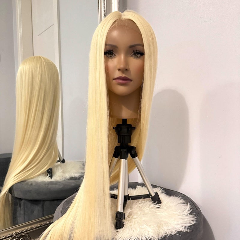 Long Blonde Wigs - Etsy