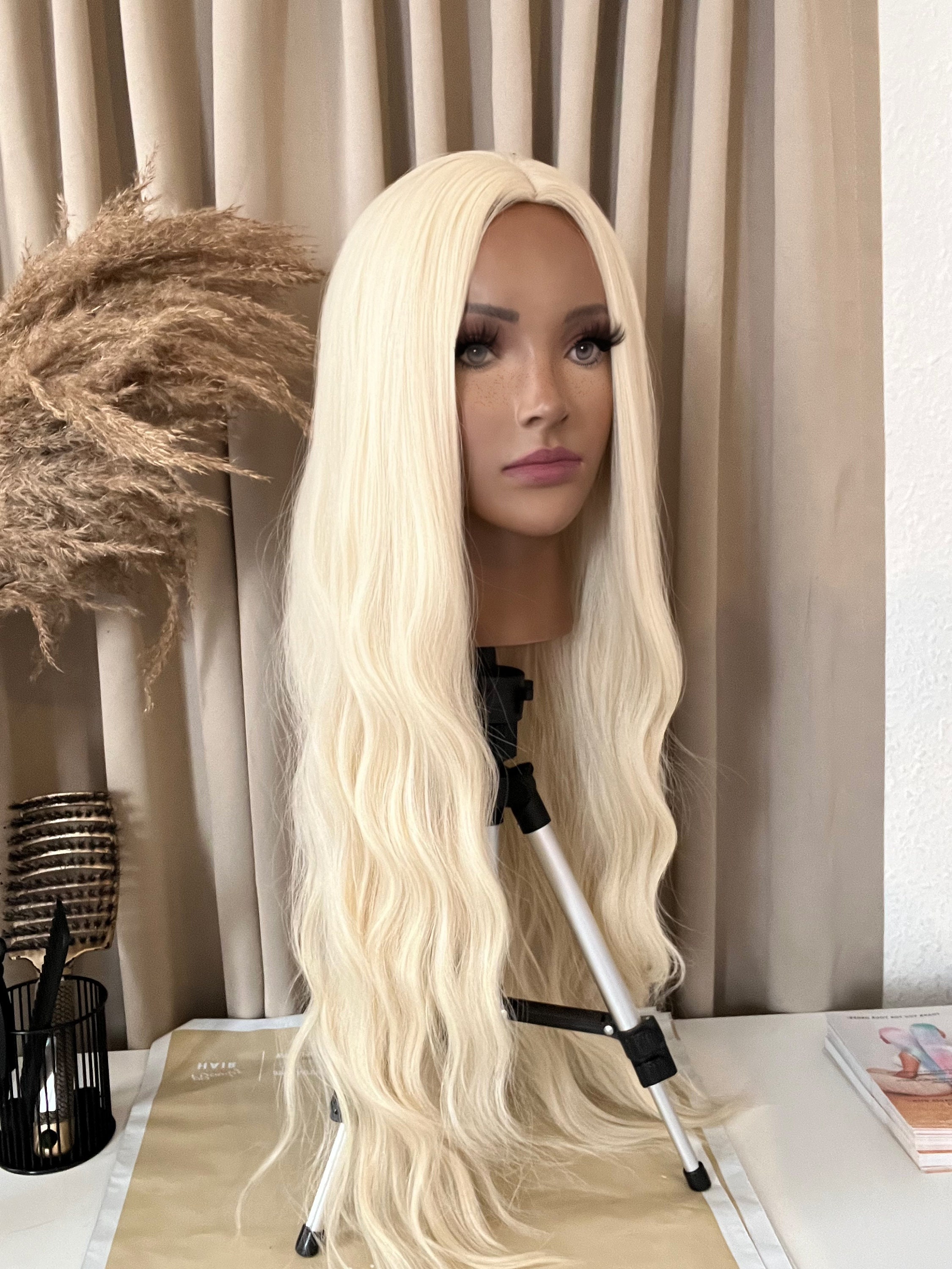 Bleach Blonde Wig Etsy UK
