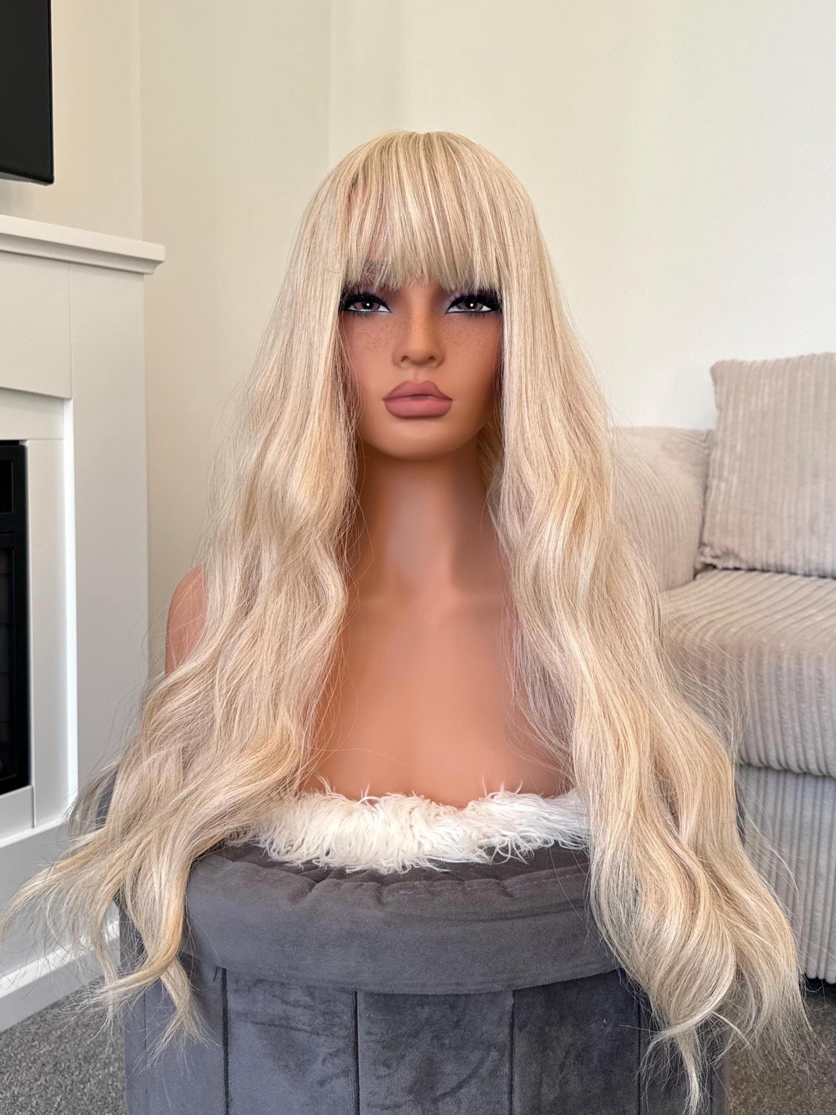 Non Lace Wig Etsy UK
