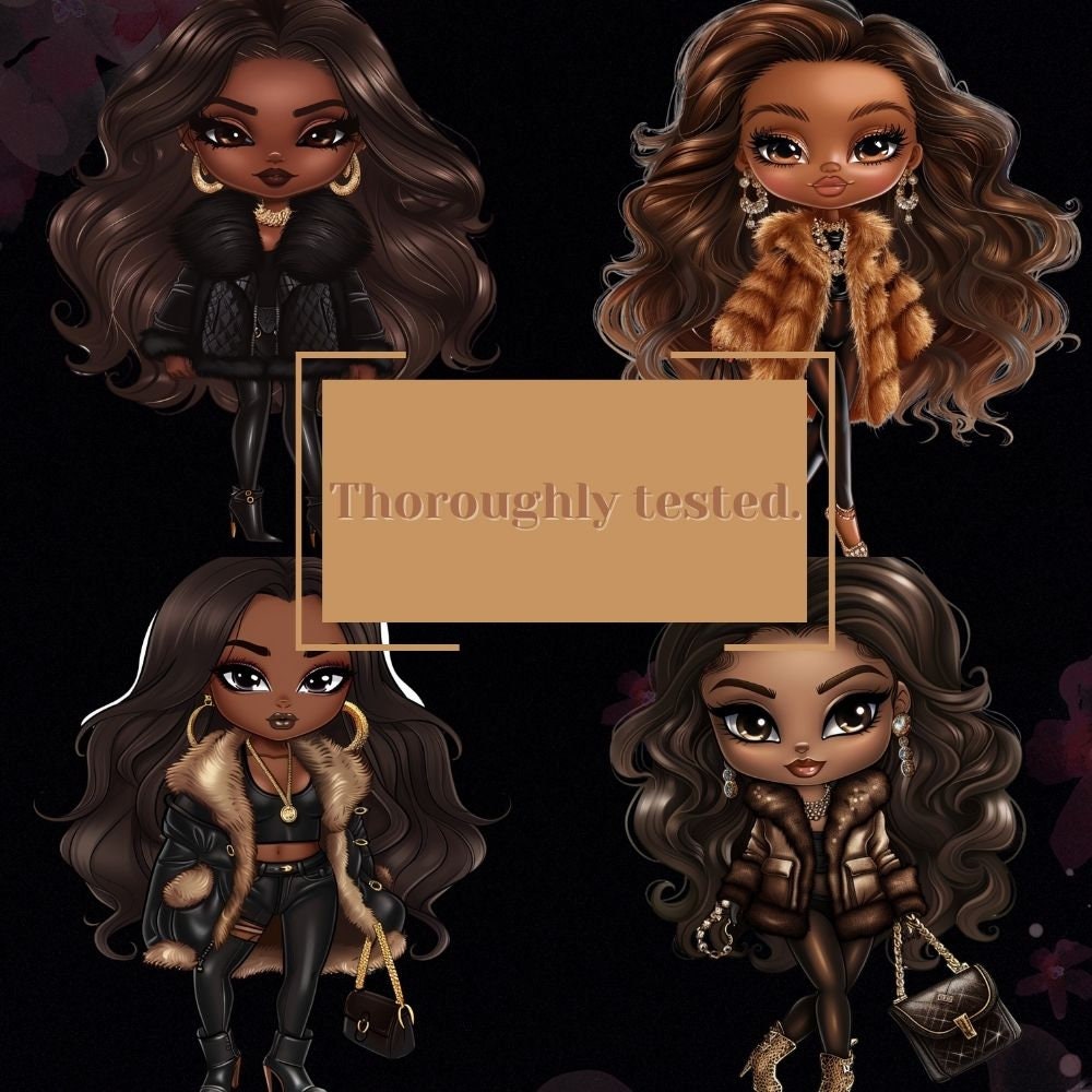 Chibi Doll Clipart, Chibi Doll Png, Chibi Girl Clipart,fashion Chibi ...