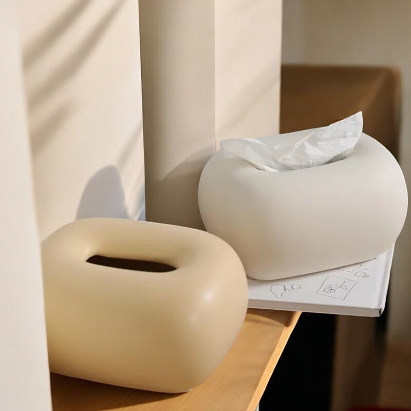 Round Ceramic Tissue Holder - Etsy