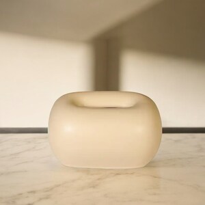 Round Corner Tissue Box, Ceramic Solid Clay Napkin Dispenser, Facial Tissue Box Round - Etsy