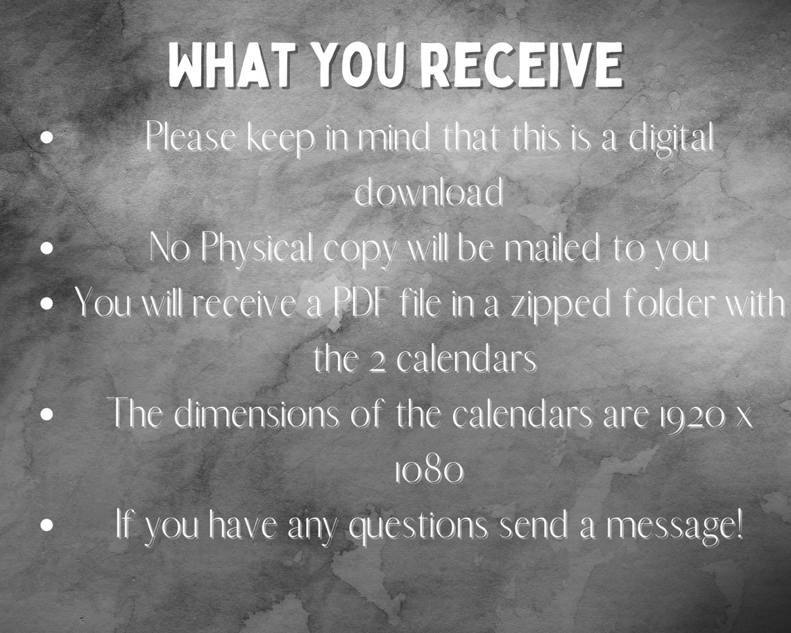 Printable Calendar With a Minimalist Design for Organization ...