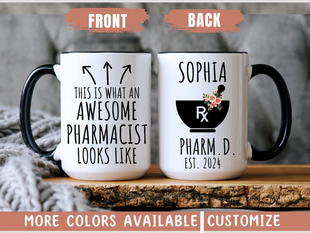 This is What an Awesome Pharmacist Looks Like Mug, Custom Pharmacist ...