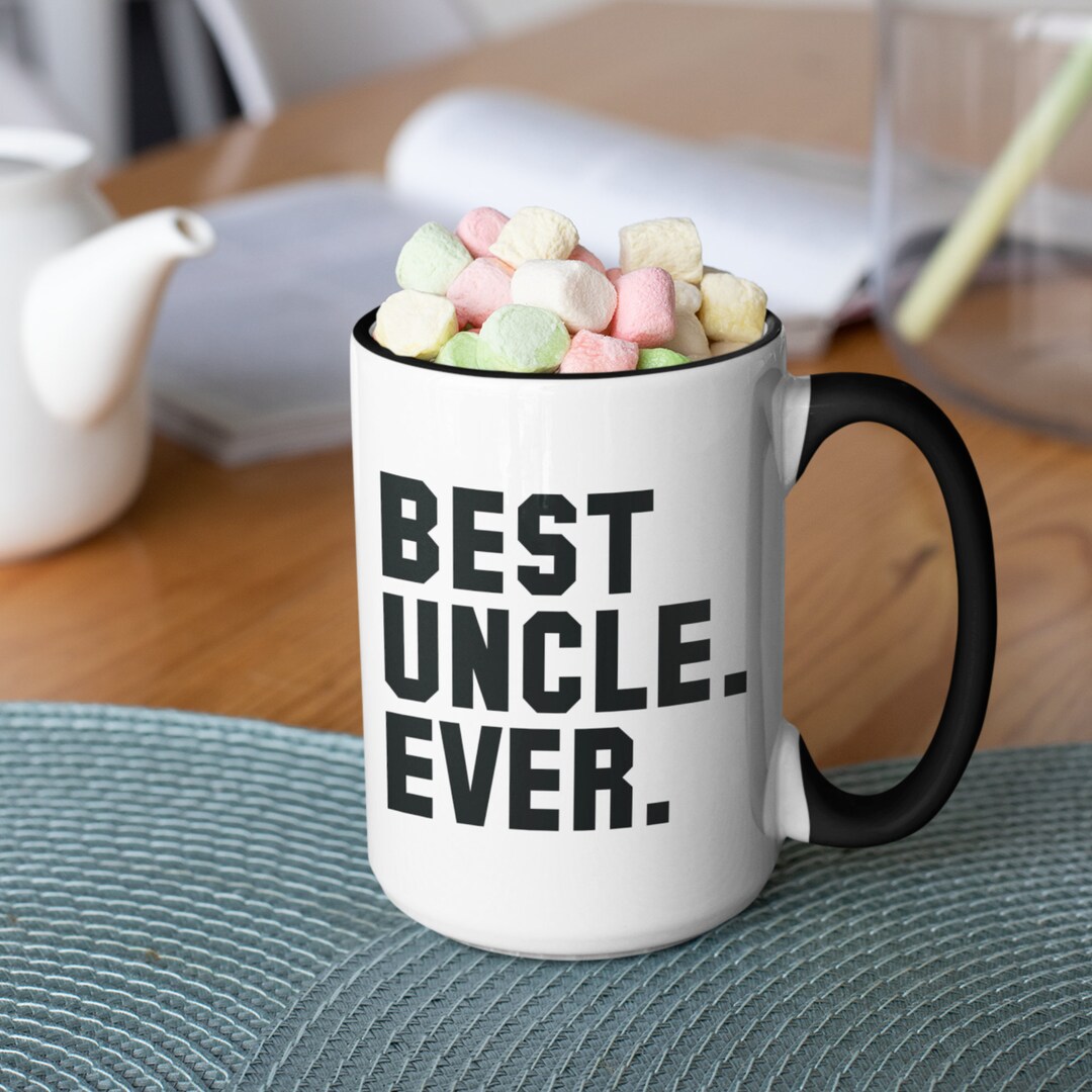 Best Uncle Ever Mugs, Best Uncle Ever, Christmas Uncle, Uncle Mug, New ...