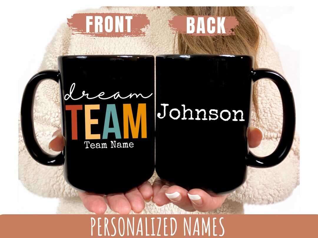 Dream Team Mug Dream Team Gifts Employee Coworker Team Christmas Gift ...