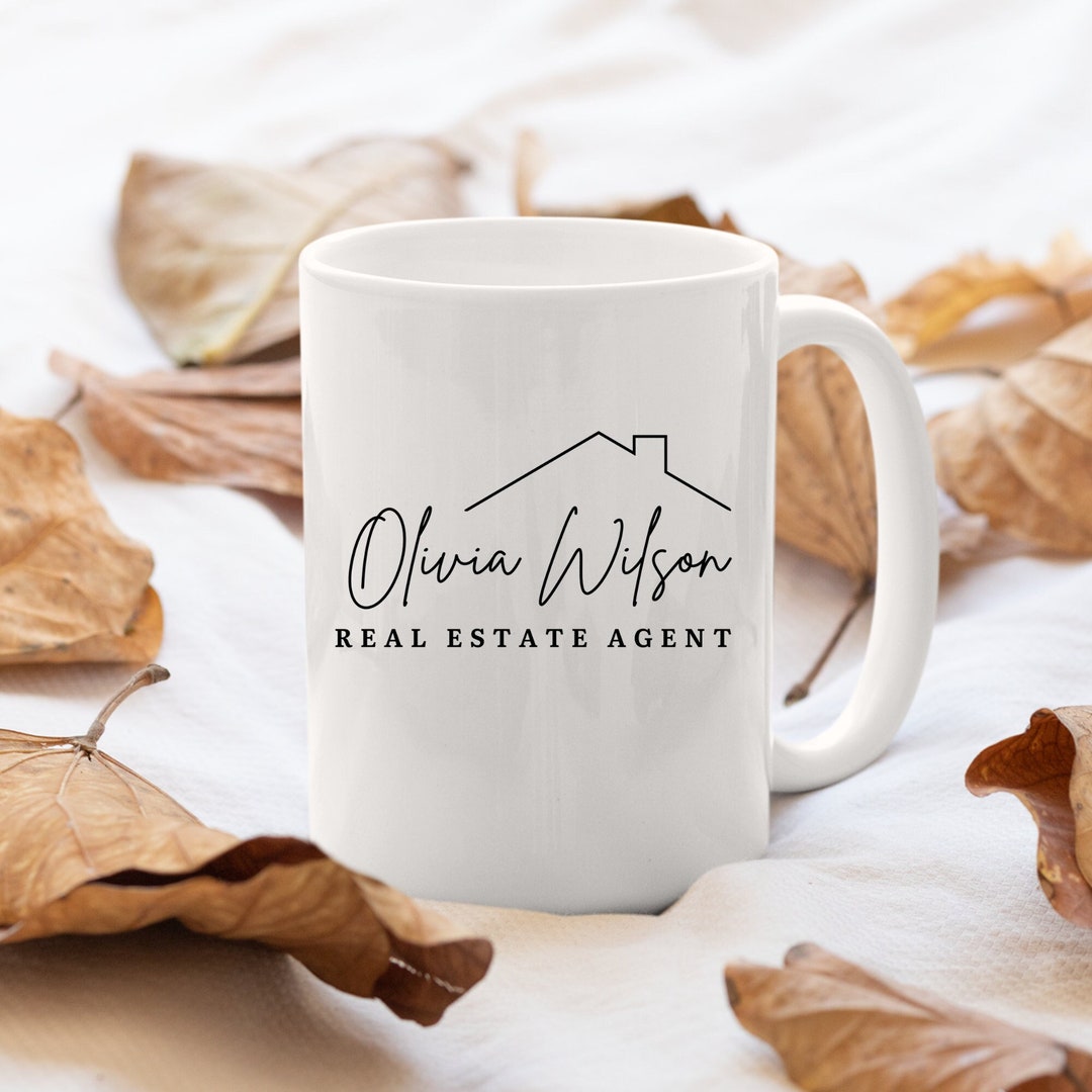Real Estate Agent Gift, Custom Real Estate Agent Mug, Real Estate Life ...