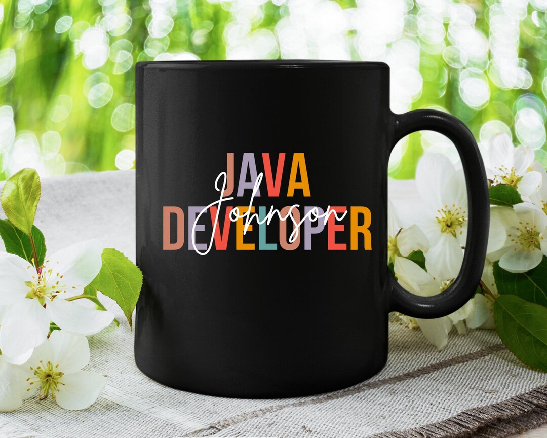Personalized Custom Name Java Programmer Coffee Mug, Gift for Software Developer Mugs,coder ...