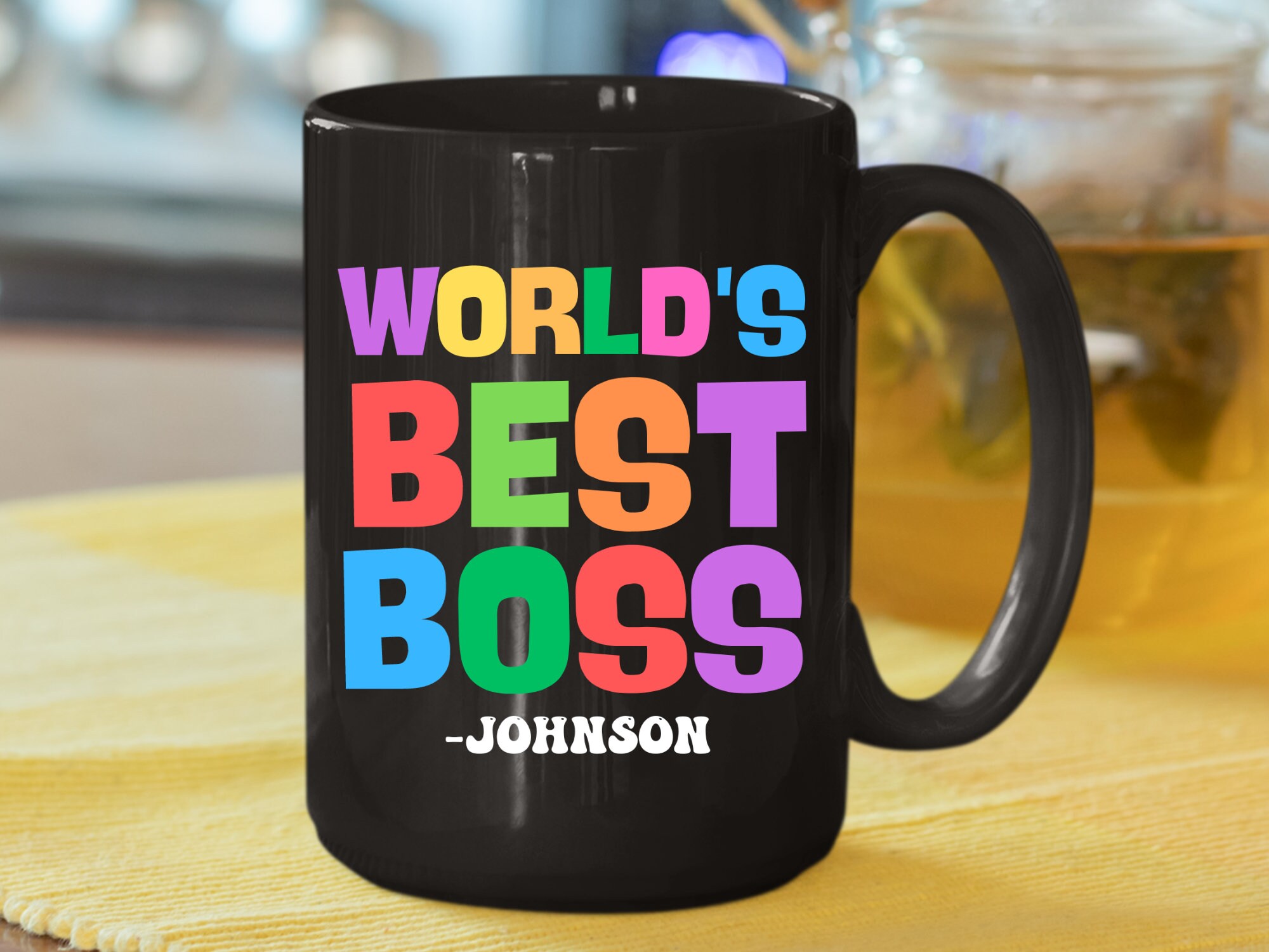Worlds Best Boss, Best Boss Gift, Favorite Boss Gift, Favorite Boss Mug ...