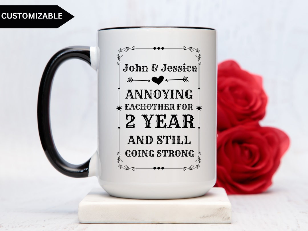 2nd Anniversary Gifts, 2nd Anniversary Gift Idea,funny Anniversary Gift ...