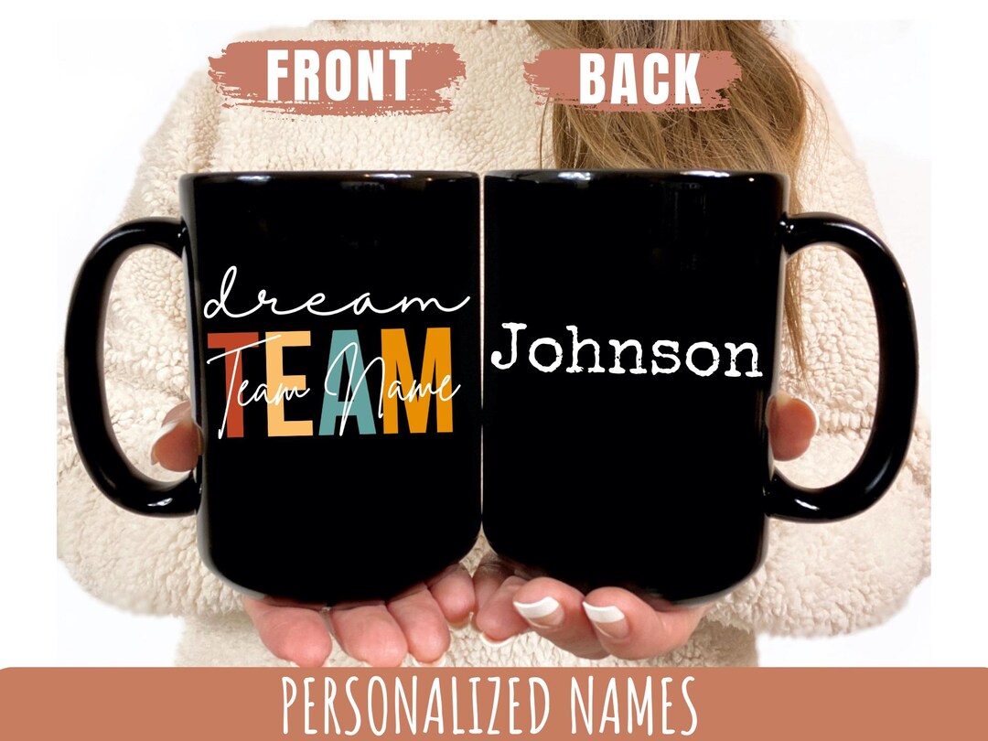 Dream Team Mug Dream Team Gifts Employee Coworker Team Christmas Gift ...
