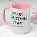 Merry Christmas Team Christmas Team Work Team Coworkers - Etsy