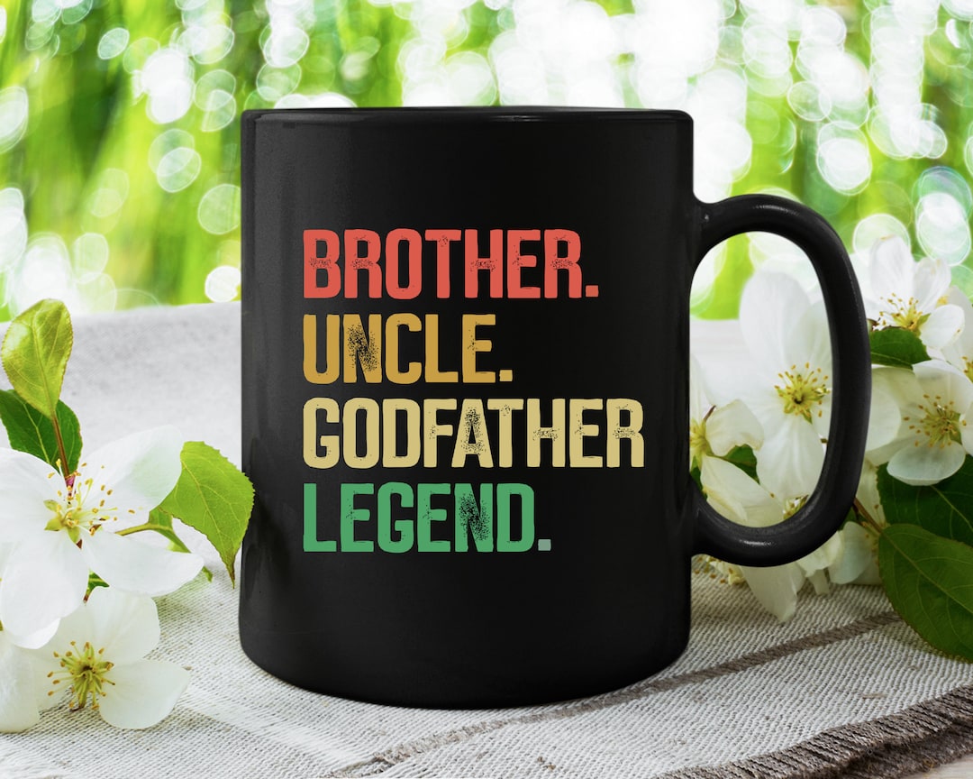 Brother Uncle Godfather Legend, Gifts for Uncle, Uncle Mugs, Uncle Gift ...