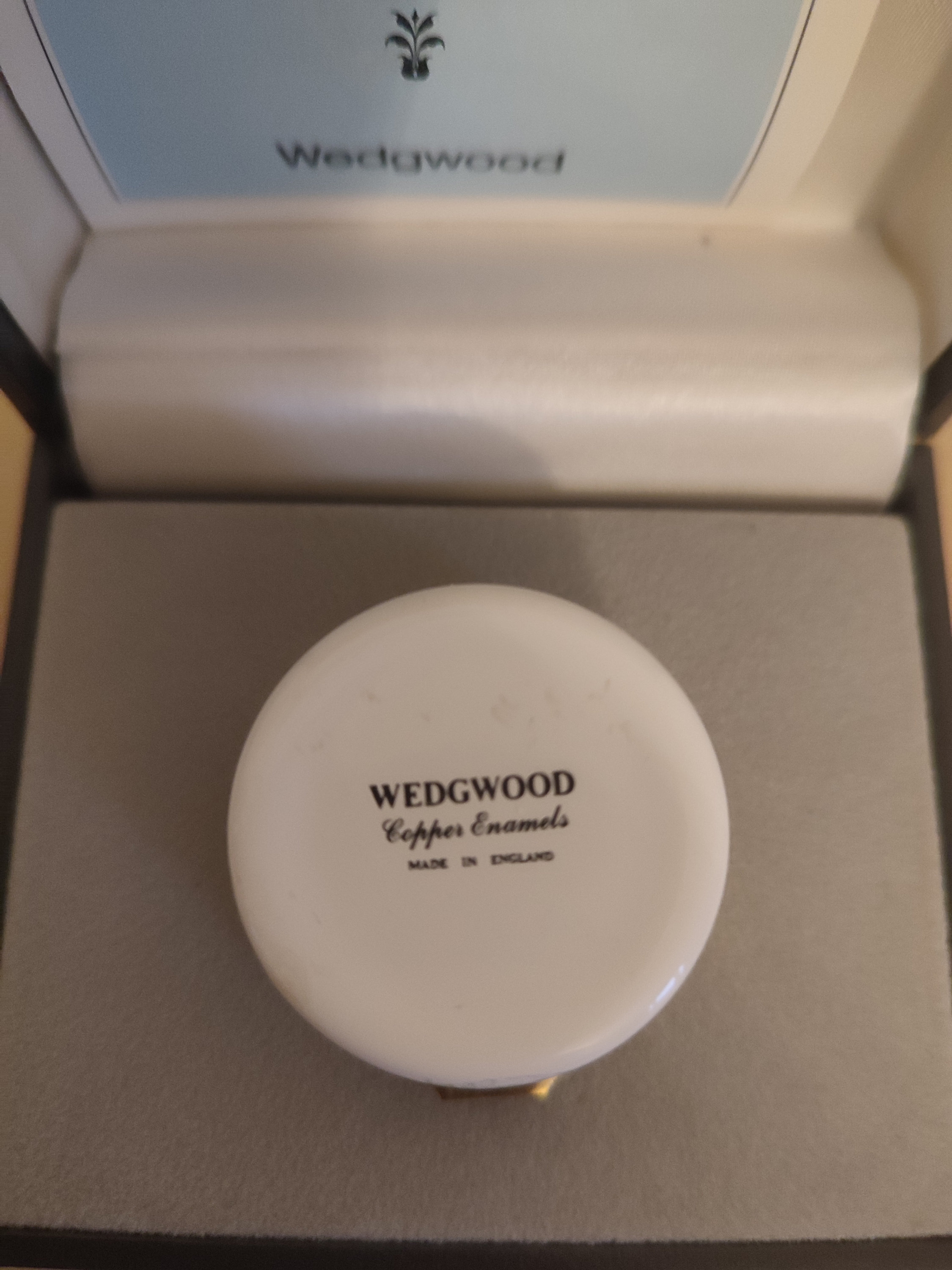 Wedgwood Copper Enamels tower Bridge Trinket Box. - Etsy Ireland