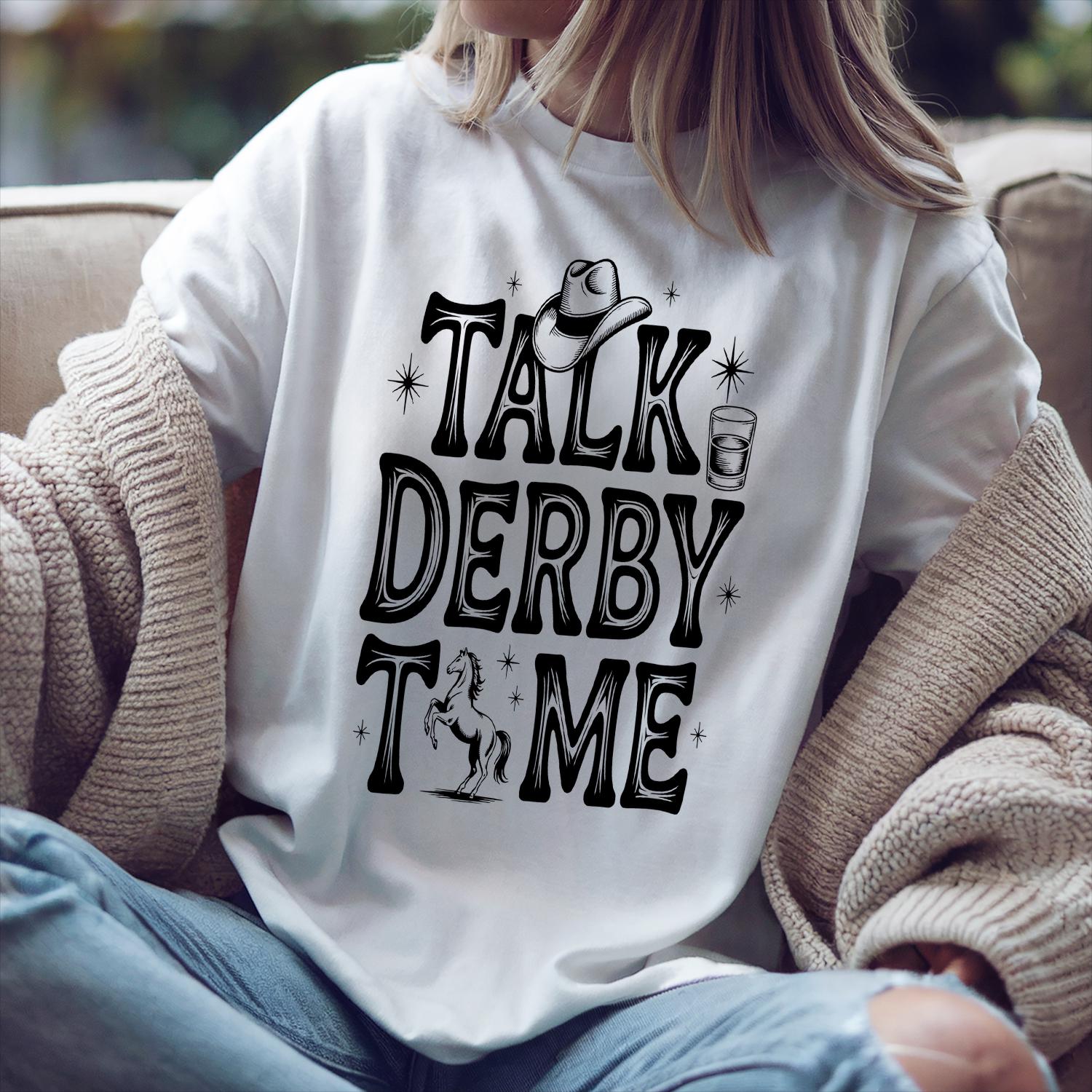 Talk Derby to Me PNG, Western Horse Clipart, Rodeo Sublimation (digital ...