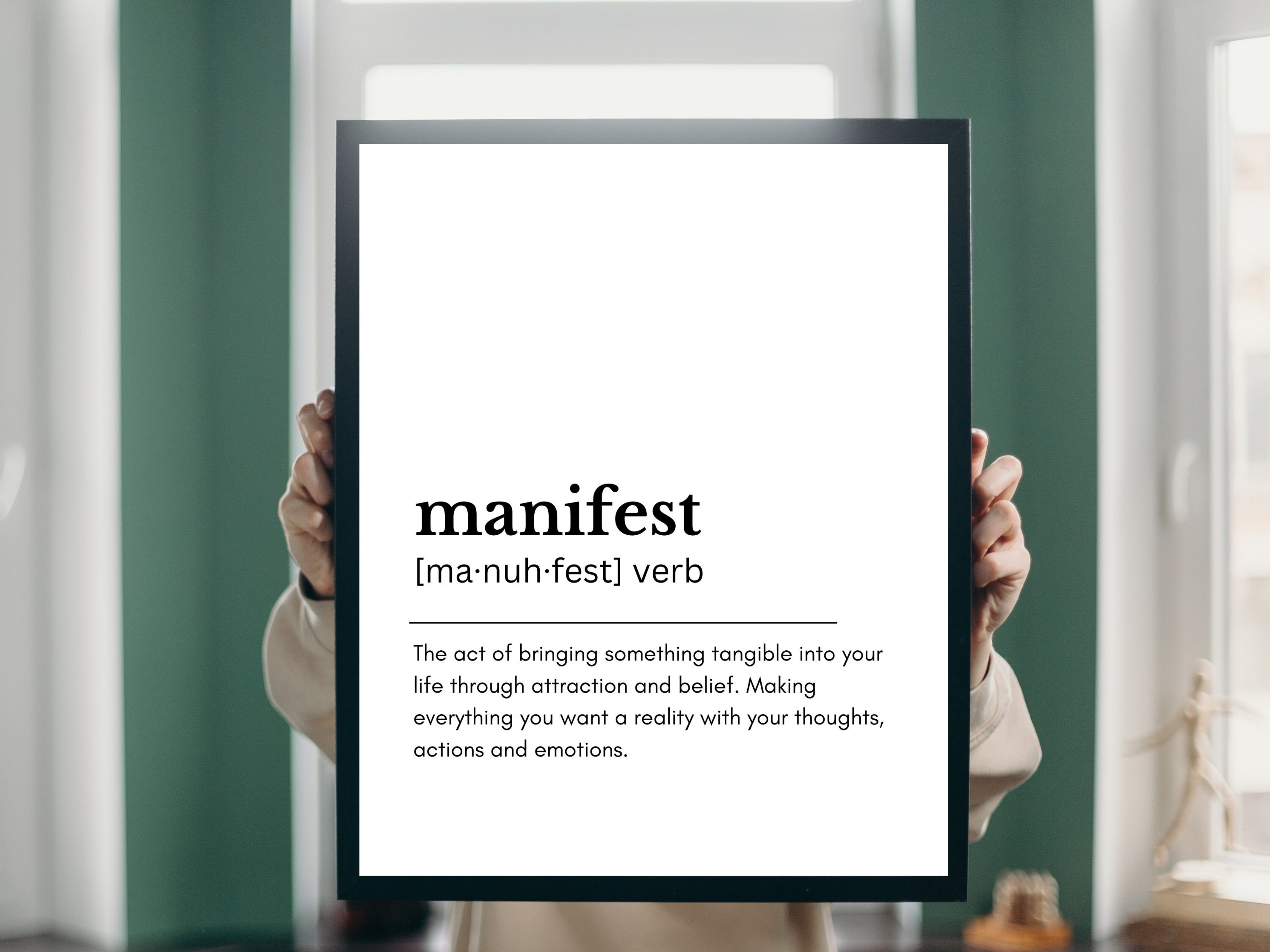 Definition Poster, Mindset Definition, Grit Wall Art, Resilience ...