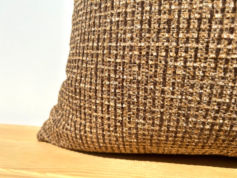 Brown and Rust Boho Throw Pillow Brown Cushion Cover 26x26 - Etsy