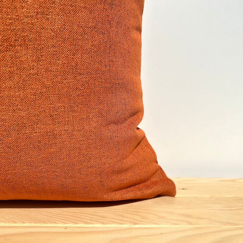 Orange Euro Sham - Etsy