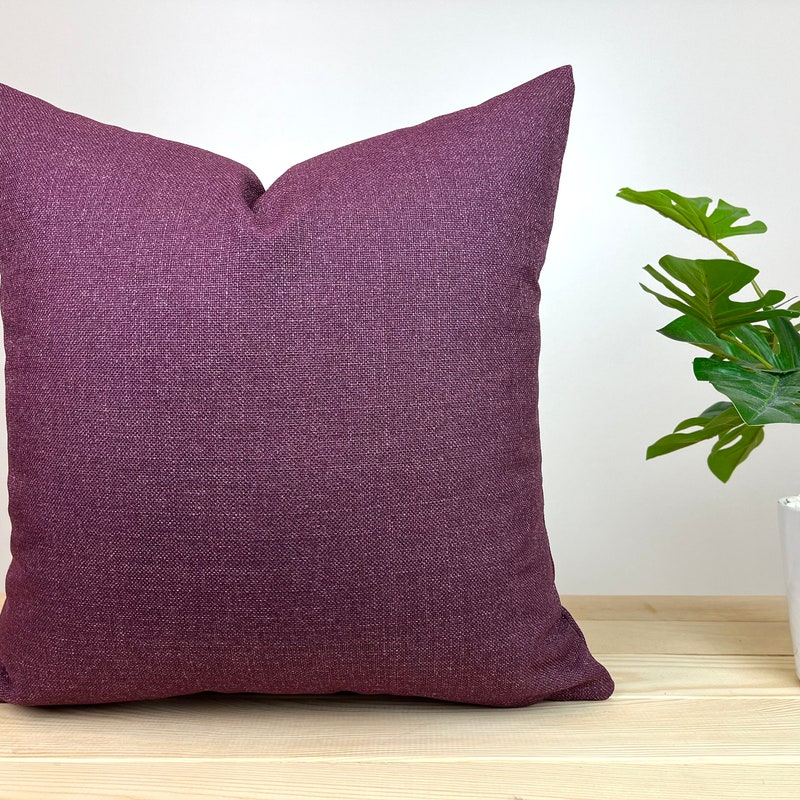 Purple Throw Pillow - Etsy