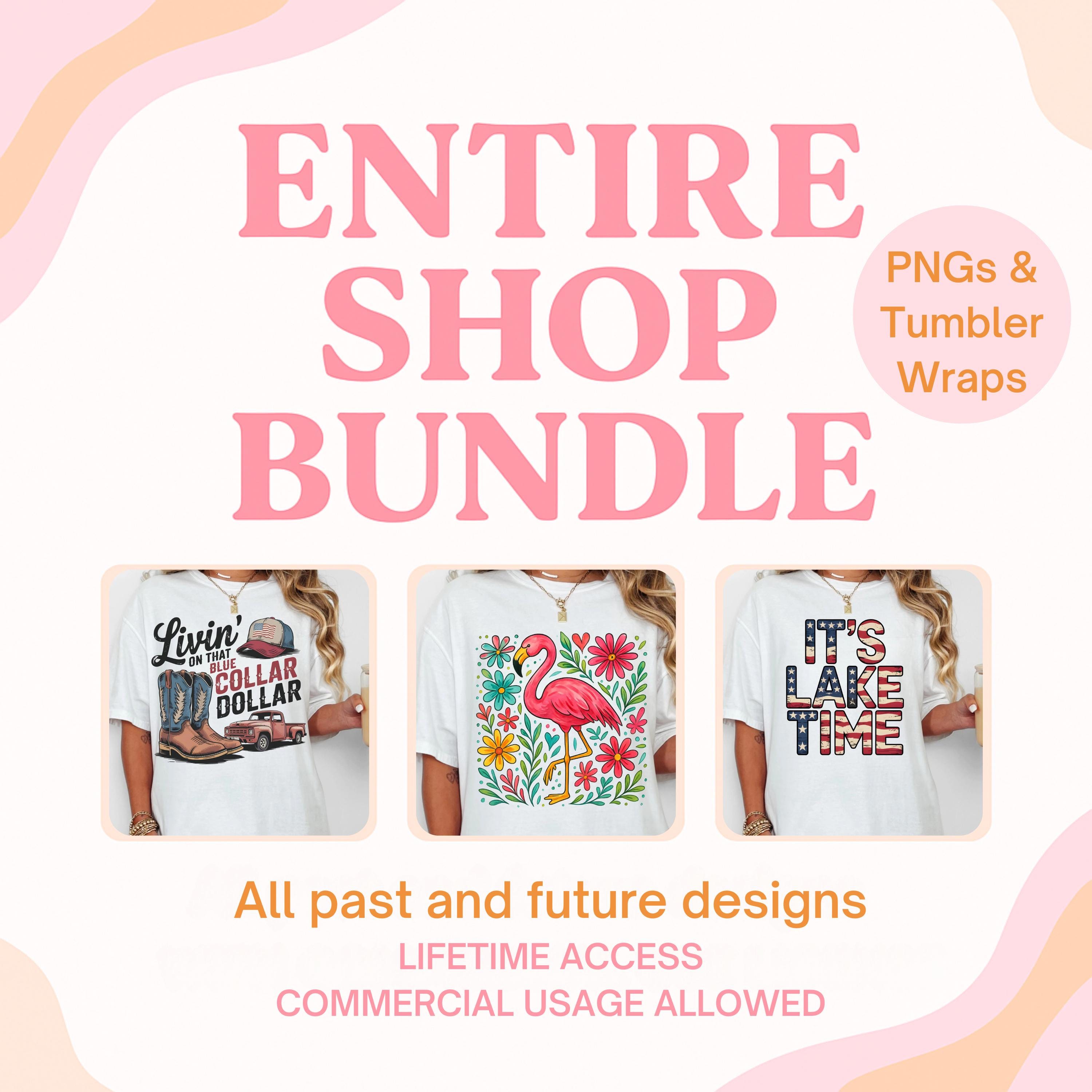 Whole Shop Bundle PNG Bundle Whole Shop Lifetime Access PNG 500 ...