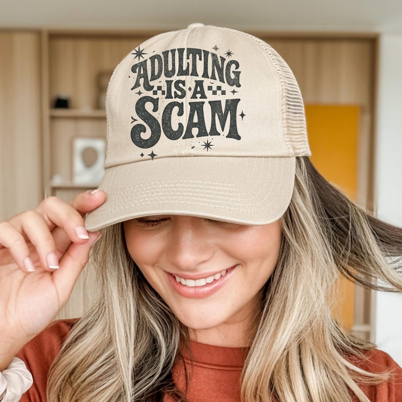 Adulting is a Scam PNG Grunge Adult Humor PNG Snarky Png Sarcastic Png ...