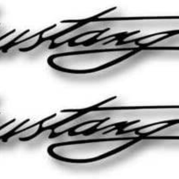 Mustang Sticker - Etsy
