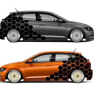 Honeycomb Car Sticker. Honeycomb Auto Rear Fender Cover Sticker Tower ...