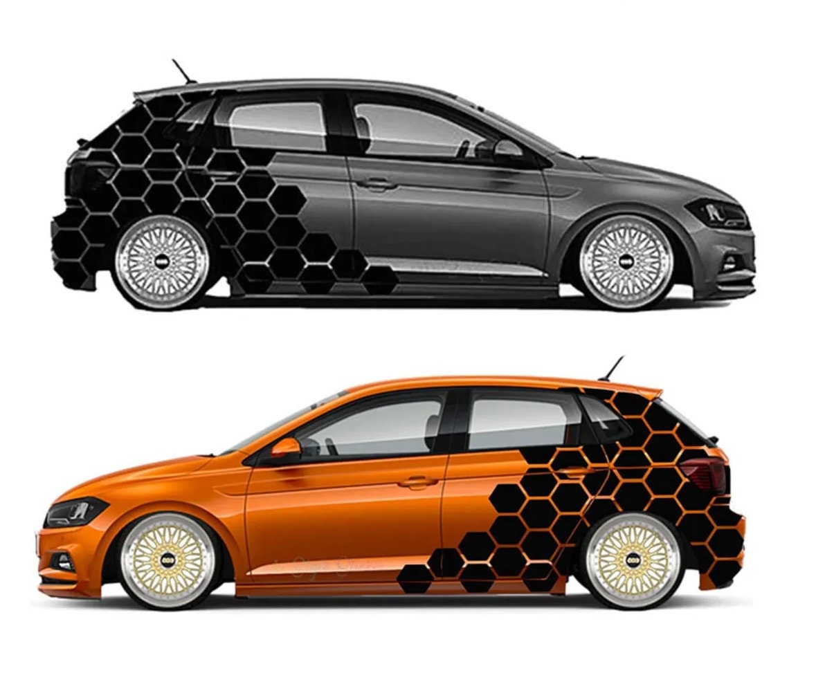 Honeycomb Car Sticker. Honeycomb Auto Rear Fender Cover Sticker Tower ...