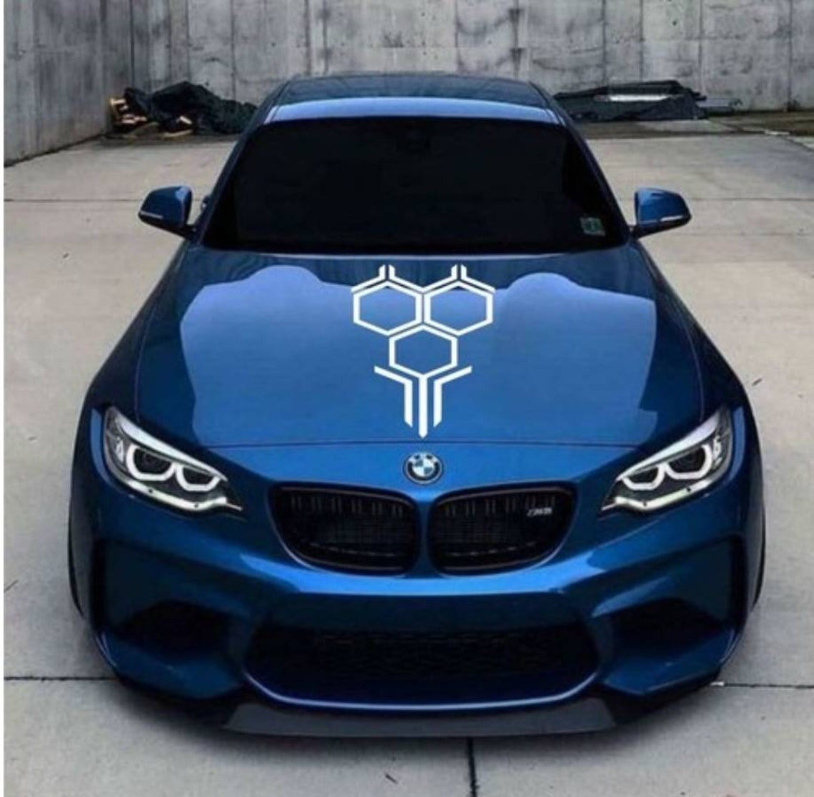 Honeycomb Sticker for Front Hood Tower Decal - Etsy
