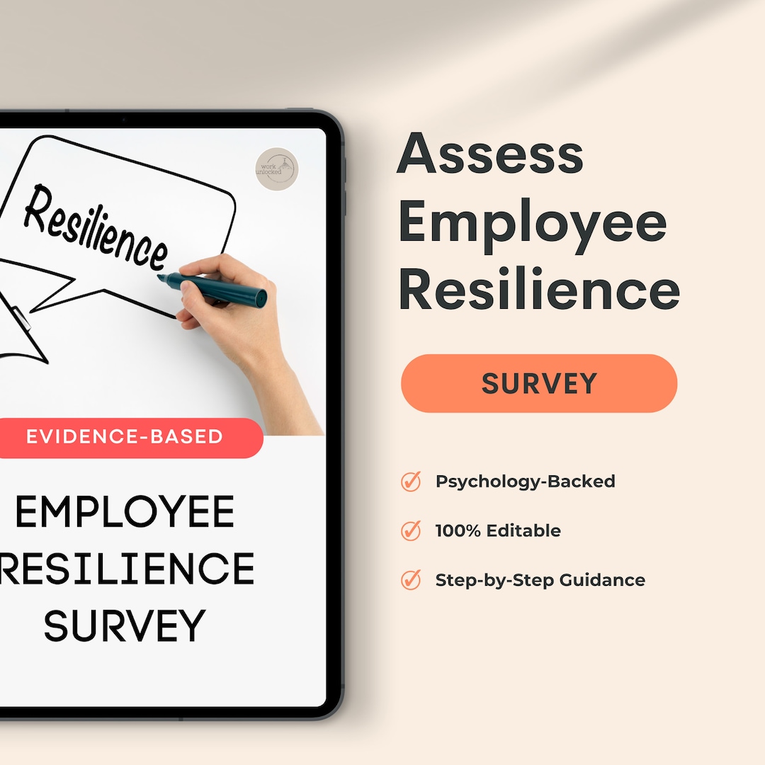 Employee Resilience Survey | Psychology-backed Questionnaire | Pulse ...