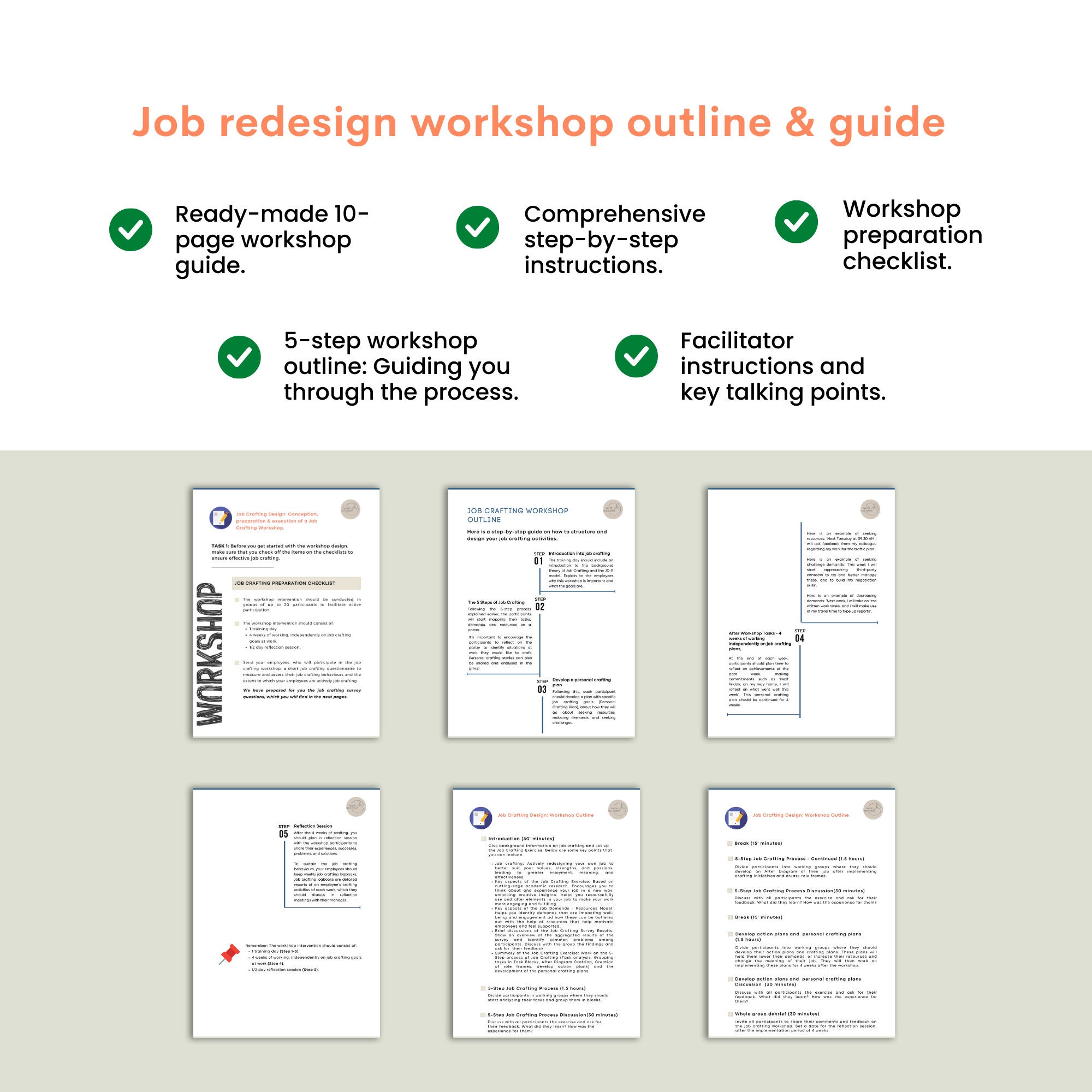 Job Redesign All-inclusive Toolkit | Craft Meaningful Jobs | Work ...