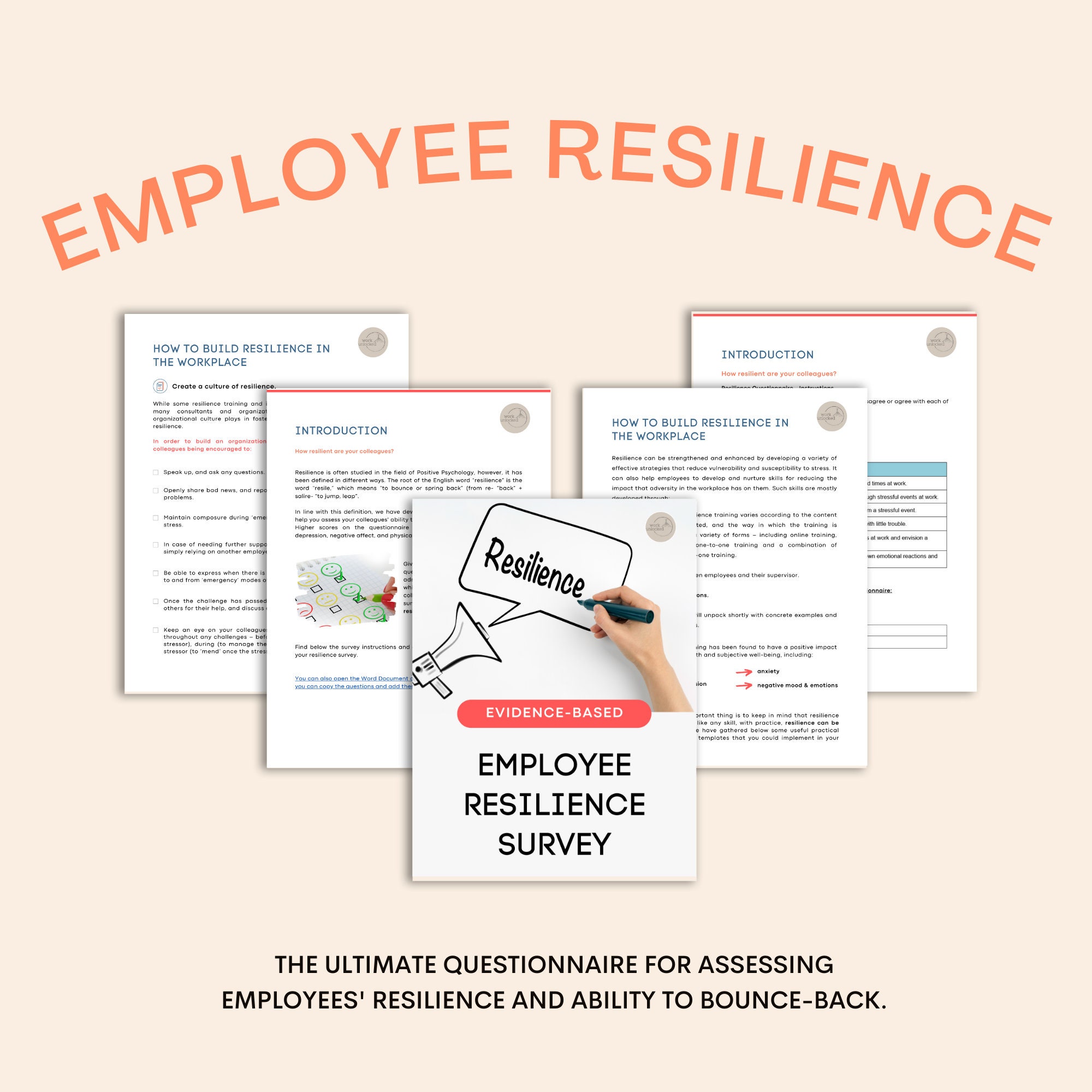 Employee Resilience Survey | Psychology-backed Questionnaire | Pulse ...