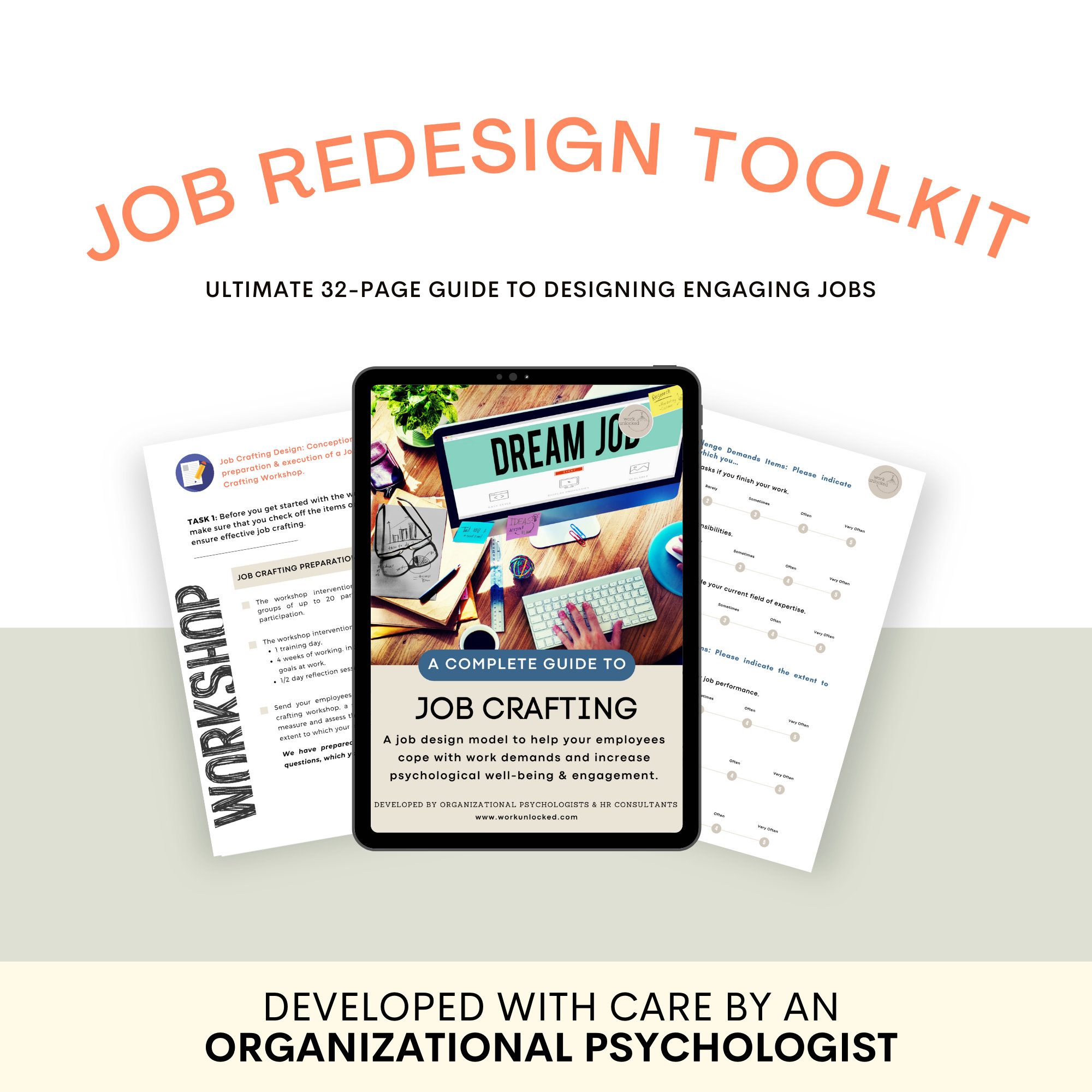 Job Redesign All-inclusive Toolkit | Craft Meaningful Jobs | Work ...